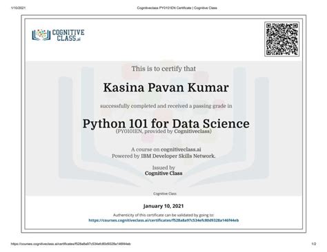Pavan Kumar Kasina On Linkedin Completed A Certification From Ibm