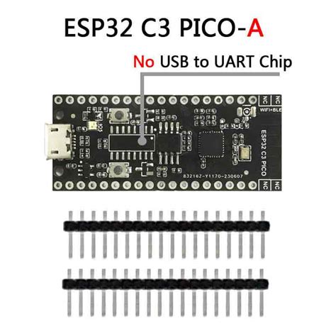 Esp32 C3 Wifi 蓝牙开发板gpio布局兼容树莓派pico适用于arduino Ide