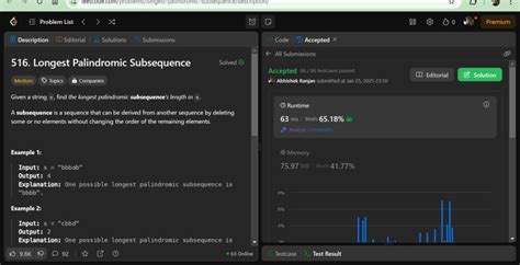 30dayschallenge codingjourney dynamicprogramming problemsolving… abhishek ranjan