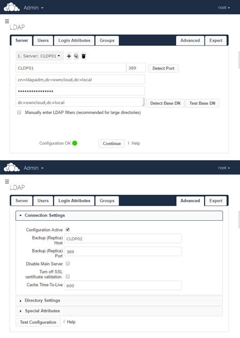 owncloud ldap replica server issues server owncloud central