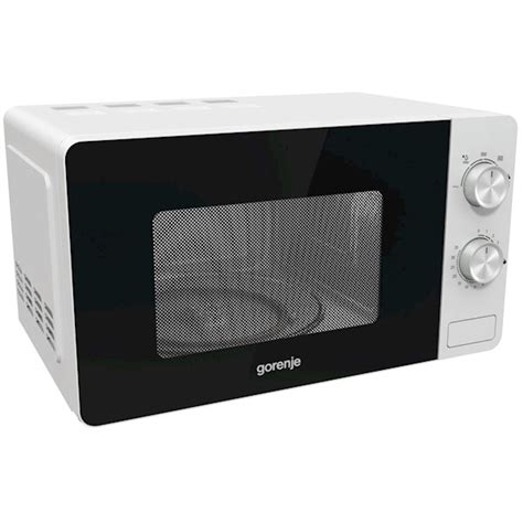 მიკროტალღური ღუმელი Gorenje MO17E1W, 700W, 17L, Microwave Oven, White ...