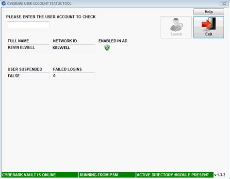 GitHub Kevinelwell CyberArkStationSuspendedTool This Tool Provides A PowerShell GUI To Unlock