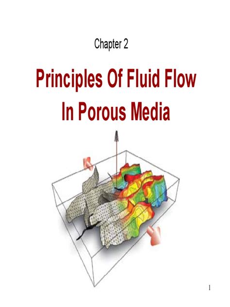 2 fluid flow in porous media pdf fluid dynamics civil engineering