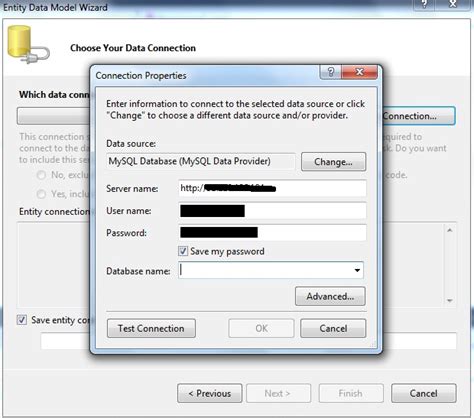 Net Mysql Entity Framework Vps Server Stack Overflow
