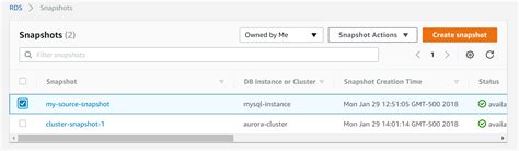 encrypting an unencrypted rds snapshot skeddly