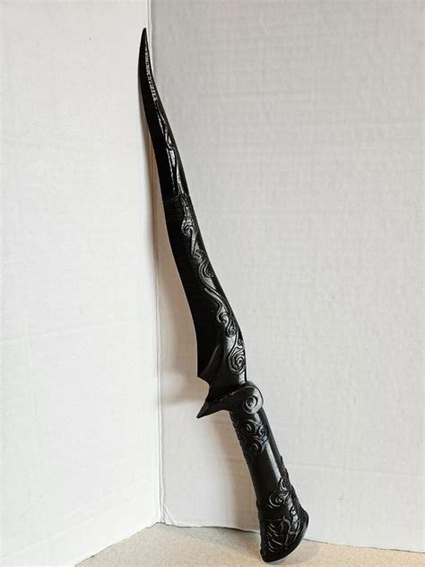 Elder Scrolls Skyrim Ebony Dagger Replica Cosplay Prop 3d Printed Ebay