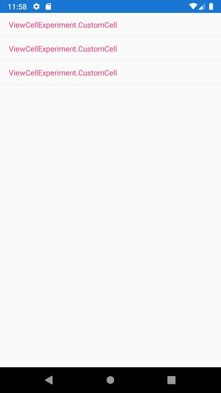 C Populate A Listview With Viewcells At Runtime In Xamarin Stack Overflow