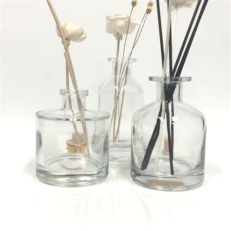 200ml Reed Oil Diffuser Glass Bottle With Natural Stick Aromatherapy Roman Bottle Buy 200ml