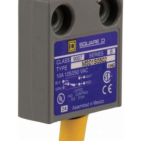 Square D Miniature Limit Switch Top Push Plunger MS S Ralphs