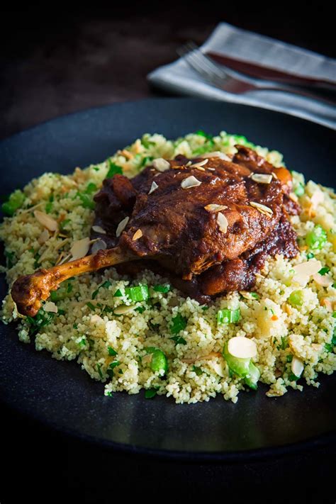 Slow Roast Duck Legs With Dates And Tamarind Krumpli