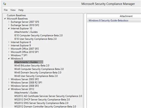 Security Compliance Manager Scm 30 Now Available For Beta Download