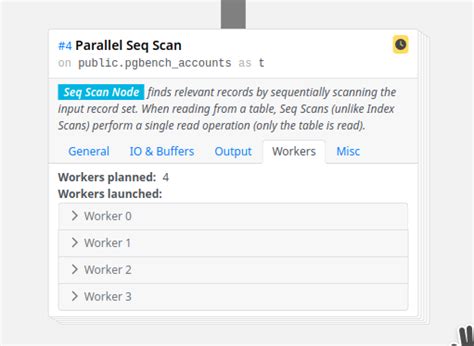 cannot click in workers in a parallelized plan · issue 575 · dalibo