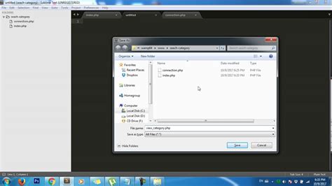 Phpandmysql How To Select By Specific Category In Php Mysql Youtube