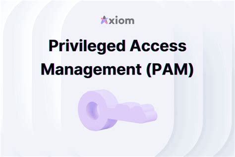 Privileged Access Management Pam Axiom Security