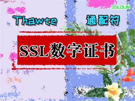 thawte通配符证书 知乎