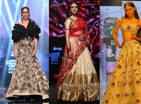Lakme Fashion Week 2022 Aditi Rao Hydari Mouni Roy To Genelia Dsouza