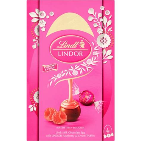 Lindt Lindor Irresistibly Smooth Raspberryand Cream 260g Compare