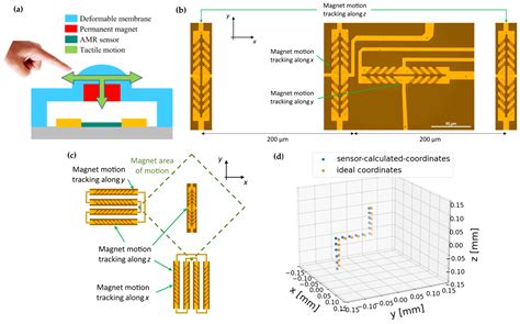 Amr Sensor Array Design For The Realization Of A 3d Magnetic Tactile Sensor