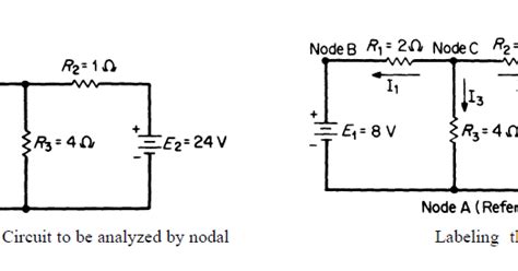 Nodal Analysis Of A Dc Network Basic And Tutorials Electrical
