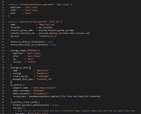 issue creating linux vm using kali linux custom image azure hashicorp discuss