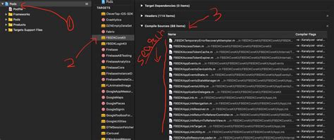 Ios How To Fix Issue No Rule To Process File FBSDKCoreKit Modulemap Of Type Sourcecode