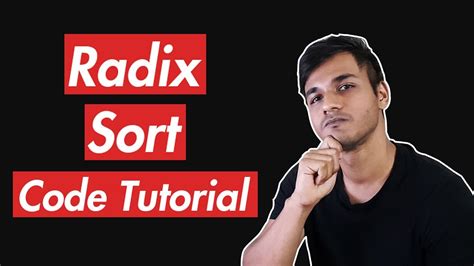 Radix Sort Code Tutorial Part 1 Youtube
