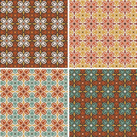 Decorative Geometric Seamless Vector Tile Patterns 2186594 Vector Art At Vecteezy