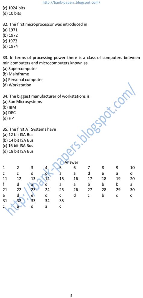 Computer Knowledge Questions And Answers Basic Computer Knowledge