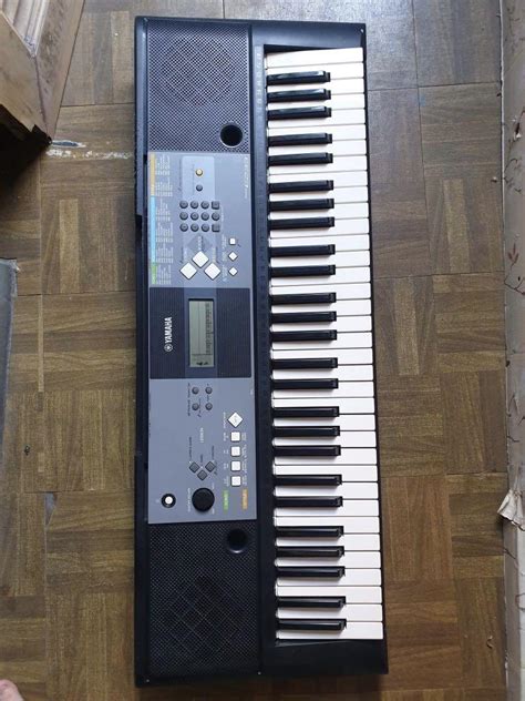 Yamaha Keyboard PSR-E233 with stand and free MIDI IN/OUT to USB cable ...