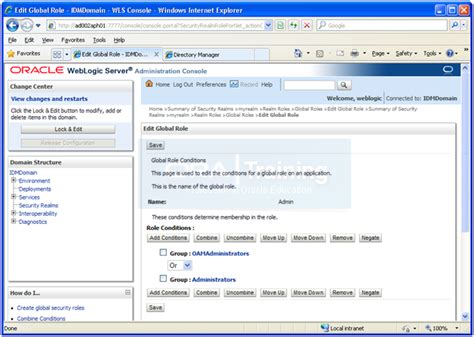 Configure Oracle Identity And Access Management Components Ora Training Blog