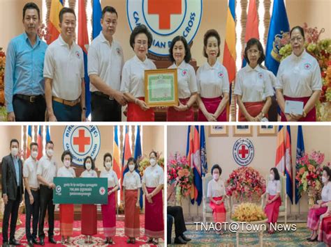 ក្រុមហ៊ុន ជីប ម៉ុង បានឧបត្ថម្ភដល់កាកបាទក្រហមកម្ពុជាបានកើនដល់ជាង ៦លានដុល្លារហើយ