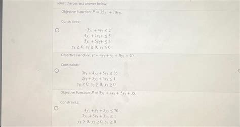 Solved Which Of The Following Correctly Transposes The