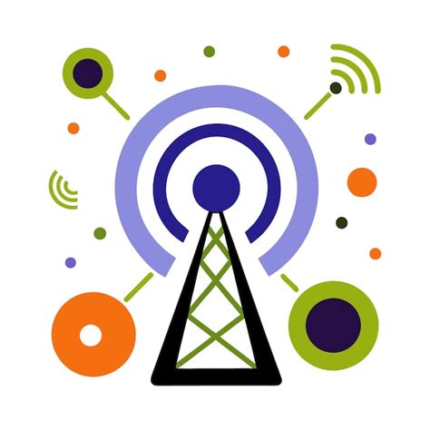 Premium Vector Global Mobile Network Connection Concept Vector Illustration