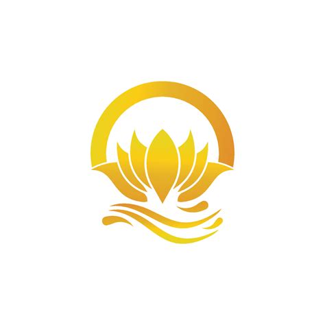 Beauty Vector Lotus Icon Logo Design Vector Art At Vecteezy