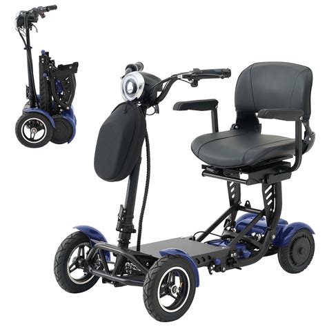 Foldable 4 Wheels Mobility Scooters For Seniors And Adults 300lbs