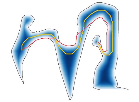 Python Building The Shortest Path Between Two Points Inside Polygon Using Qgis Geographic