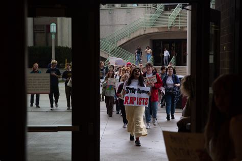 Breaking Students Protest Sexual Assault Allegations For Second Day In