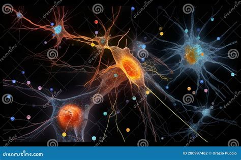 Map Neuronal Connections Revealing Patterns And New Neurons Stock