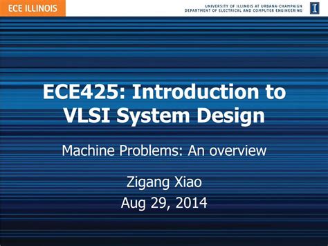 PDF ECE Introduction To VLSI System Design DOKUMEN TIPS