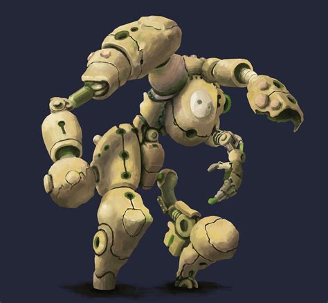 An Odd Bot Rscifiart