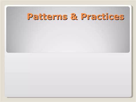 Patterns Ppt Technology And Computing