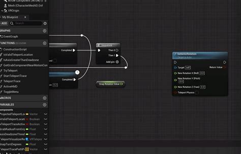 Adding Smooth Locomotion To Your UE VR Project