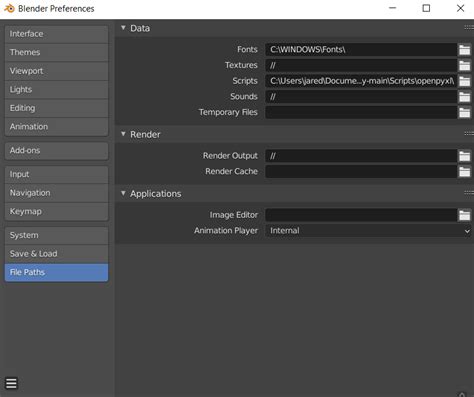 Blender Cant Find Python Module Openpyxl Stack Overflow