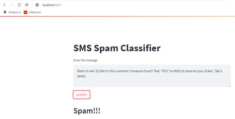 Github Sreedevisagarsmsspamdetection