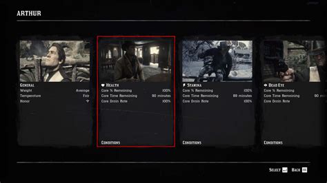 Improved Pause Menu Tiles Red Dead Redemption 2 Mod