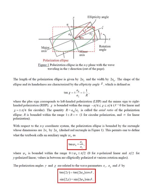 In This Assignment We Will Consider The Polarization