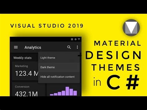 WinForms Tutorial Dark Light Theme In WinForms Using Google MaterialSkin C Source