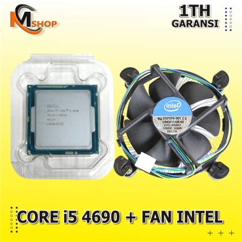 Processor Intel Core I5 Socket 1150 Core I5 4690 3 5 Ghz Fan Intel Lazada Indonesia
