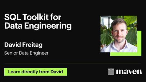 free workshop sql toolkit for data engineering david freitag