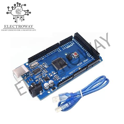 Arduino Mega 2560 R3 Ch340g With Cable Electroway